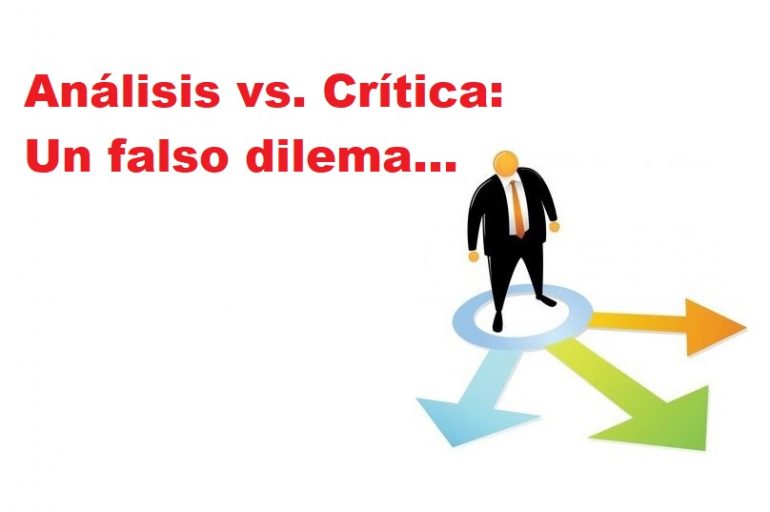 Análisis vs. Crítica: un falso dilema… – Revista Soma