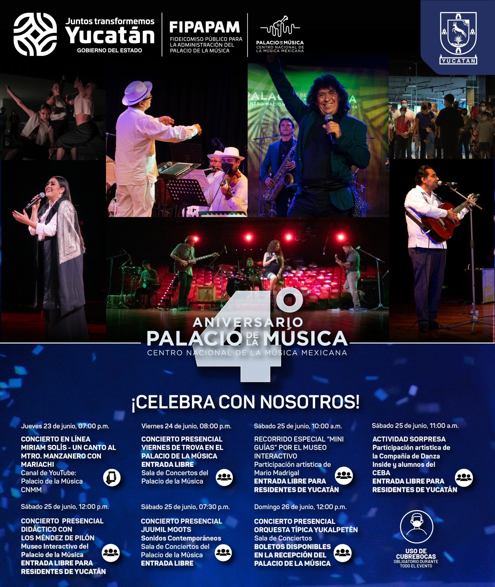 El Palacio de la Música en Yucatán celebra su 4to aniversario – Revista ...